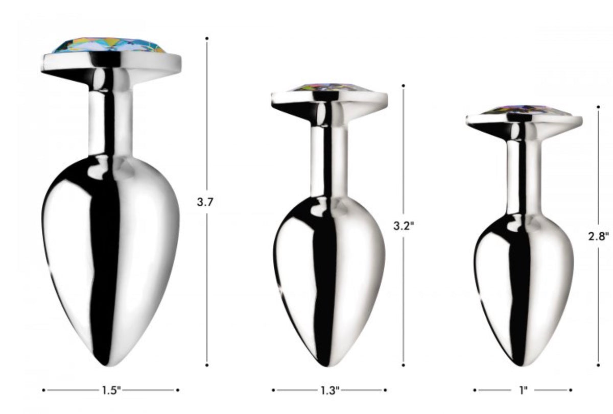 Booty Sparks Rainbow Prism Gem Plug - Small – The Burning Chair Candles ...